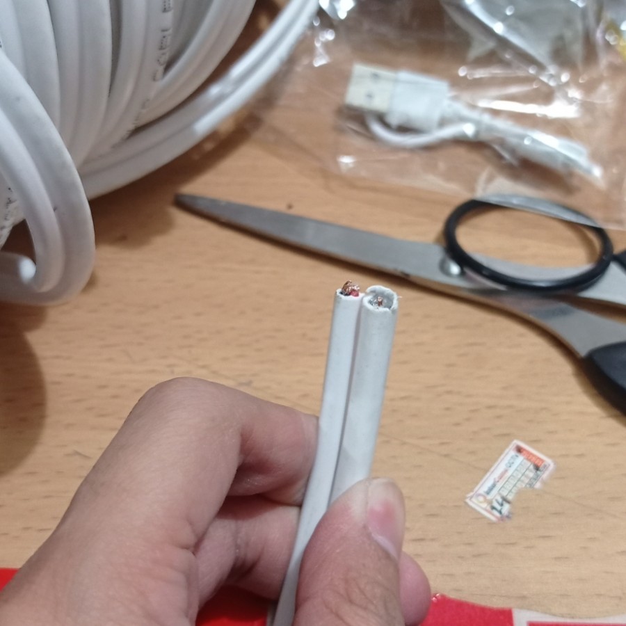 CCTV RG 59 + Thick Power cable specifically for CCTV per meter | Shopee ...