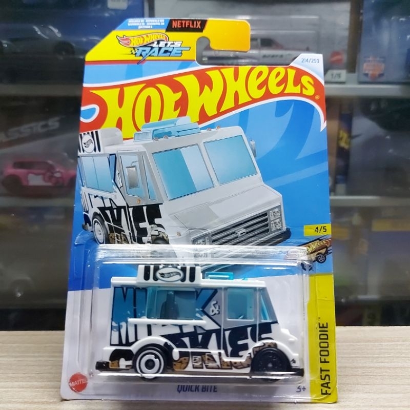 Hot WHEELS QUICK BITE WHITE 2024 - NETFLIX | Shopee Philippines