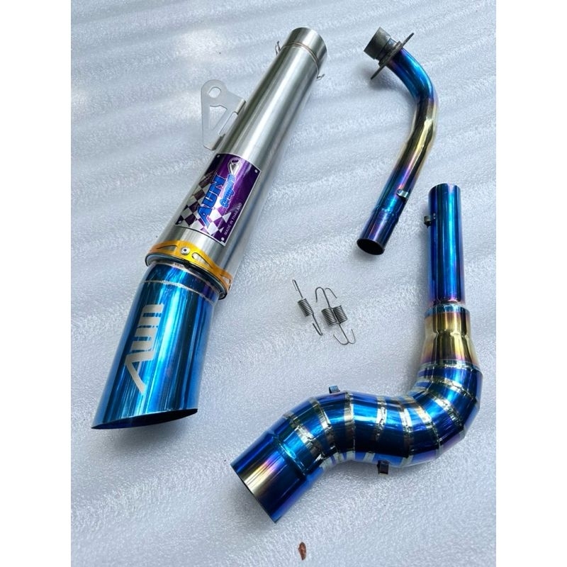 High Mount Aun Blue tip for Xrm 100 Wave 110 Rs 125 (Full set) | Shopee ...