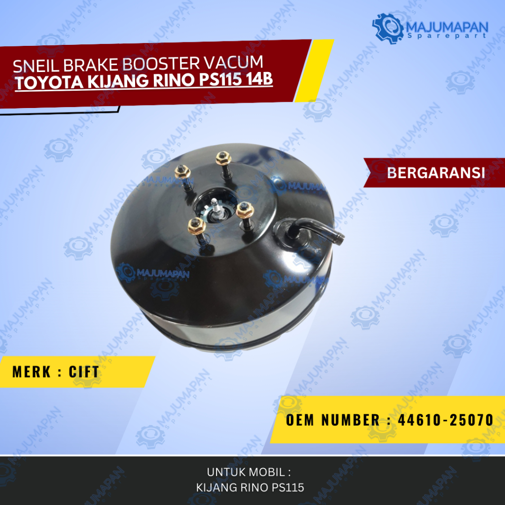 Sneil Brake Booster Vacuum Toyota Kijang Rino PS115 14B | Shopee ...