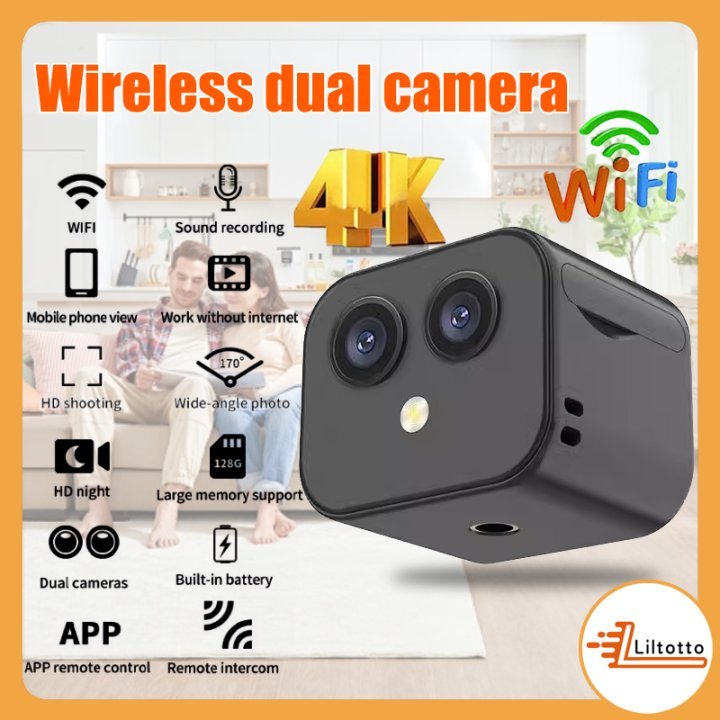 4k HD CCTV Mini Hidden Without Cable Spy Camera Mini Magic Hidden ...