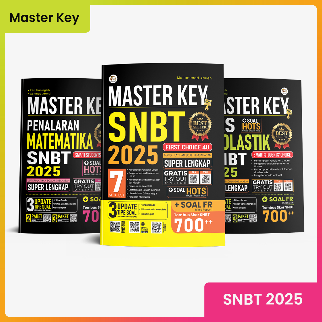 Yrama Widya - Master Key Scholastic Test / SNBT Mathematics Reasoning ...