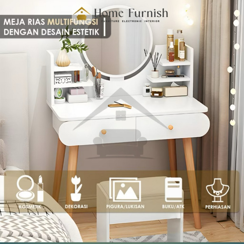 Led light dressing table / Minimalist dressing table / Dressing table ...