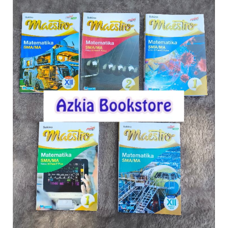 MAESTRO MASMEDIA MATHEMATICS BOOK CLASS X XI AND XII K-MERDEKA | Shopee ...