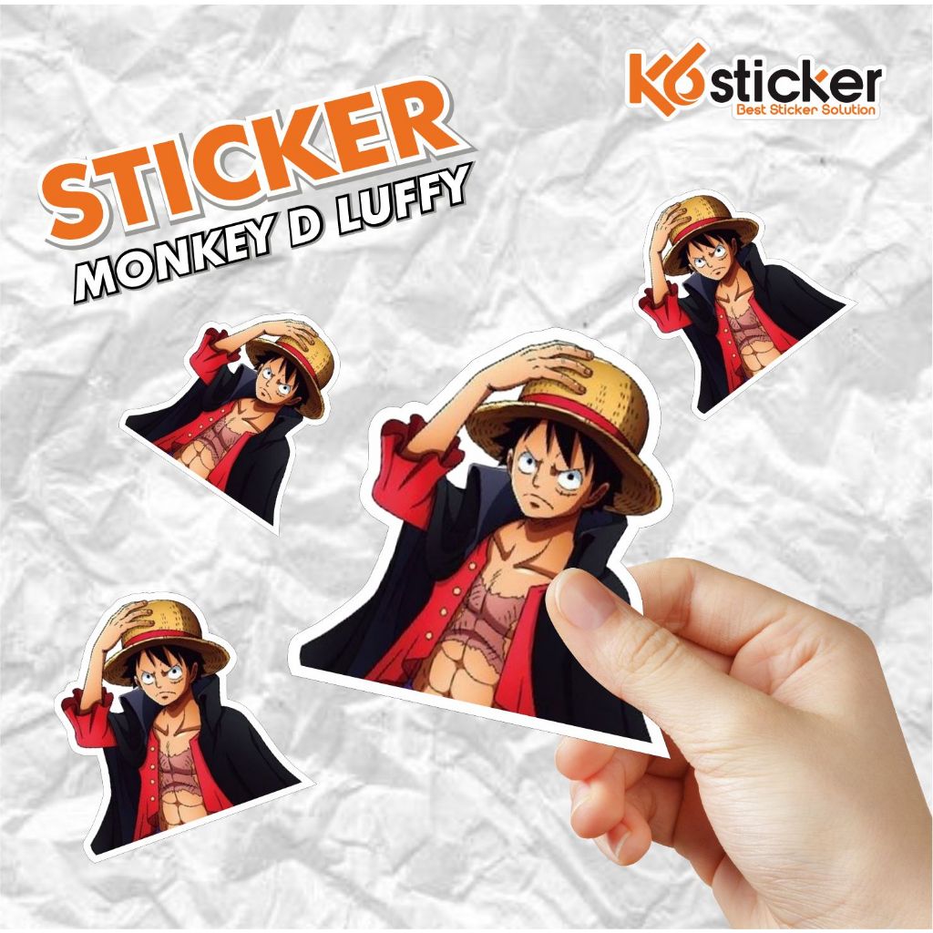 Sticker Sticker Monkey D Luffy Case Phone Logo Brand Band Aesthetic ...