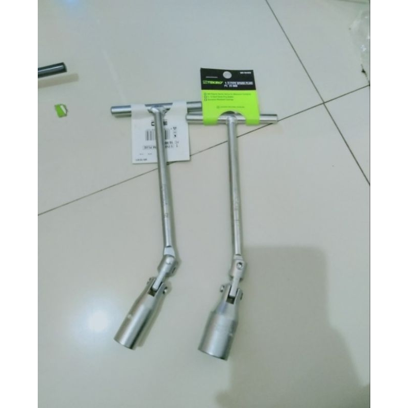 Tekiro Flexible Spark Plug Key Type T 16mm / 21mm (Flexible Spark Plug ...