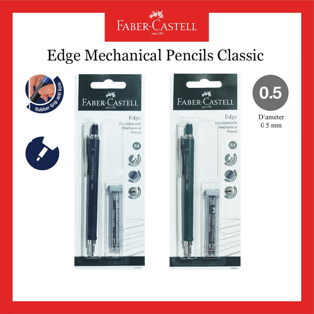 Faber Castell Mechanical Pencil / Edge Mechanical Pencil 0.5 Classic ...