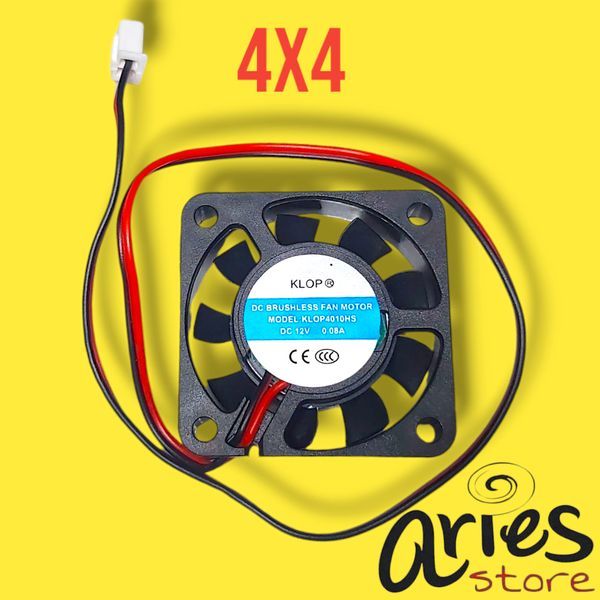 FAN DC 12V 4X4 FAN DC 12V KLOP | Shopee Philippines