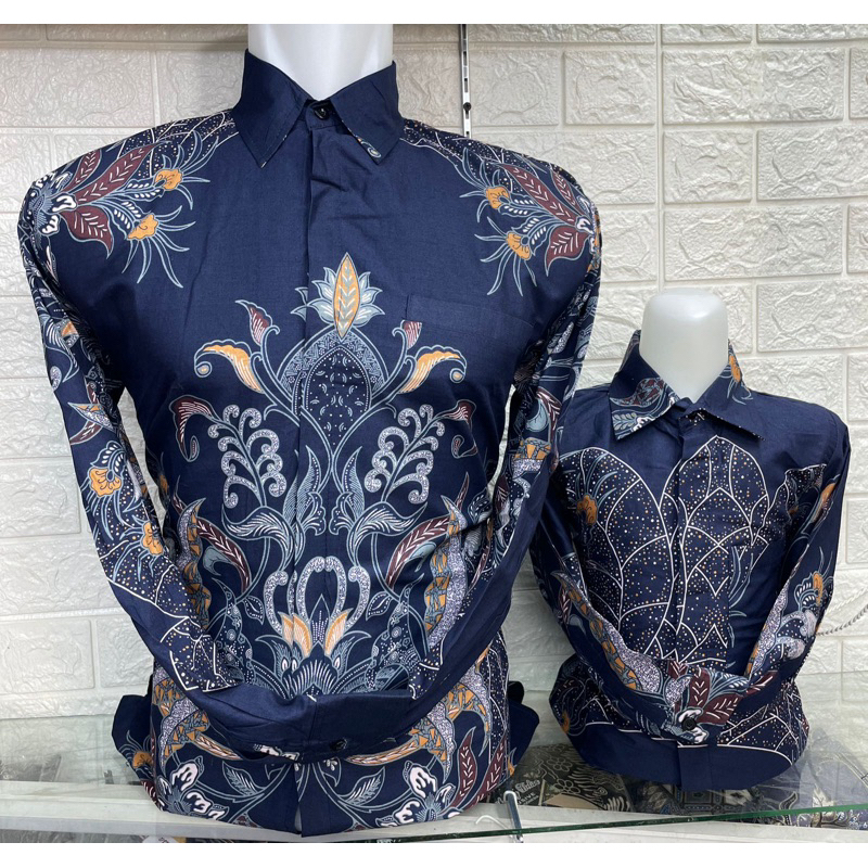 KATUN Color Navi father and anek set solo cotton super premium cool ...