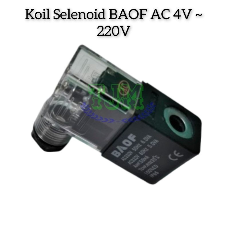 Coil FOR SOLENOID VALVE 220V 6.Va Or COIL 220V For SOLENOID VALVE ...