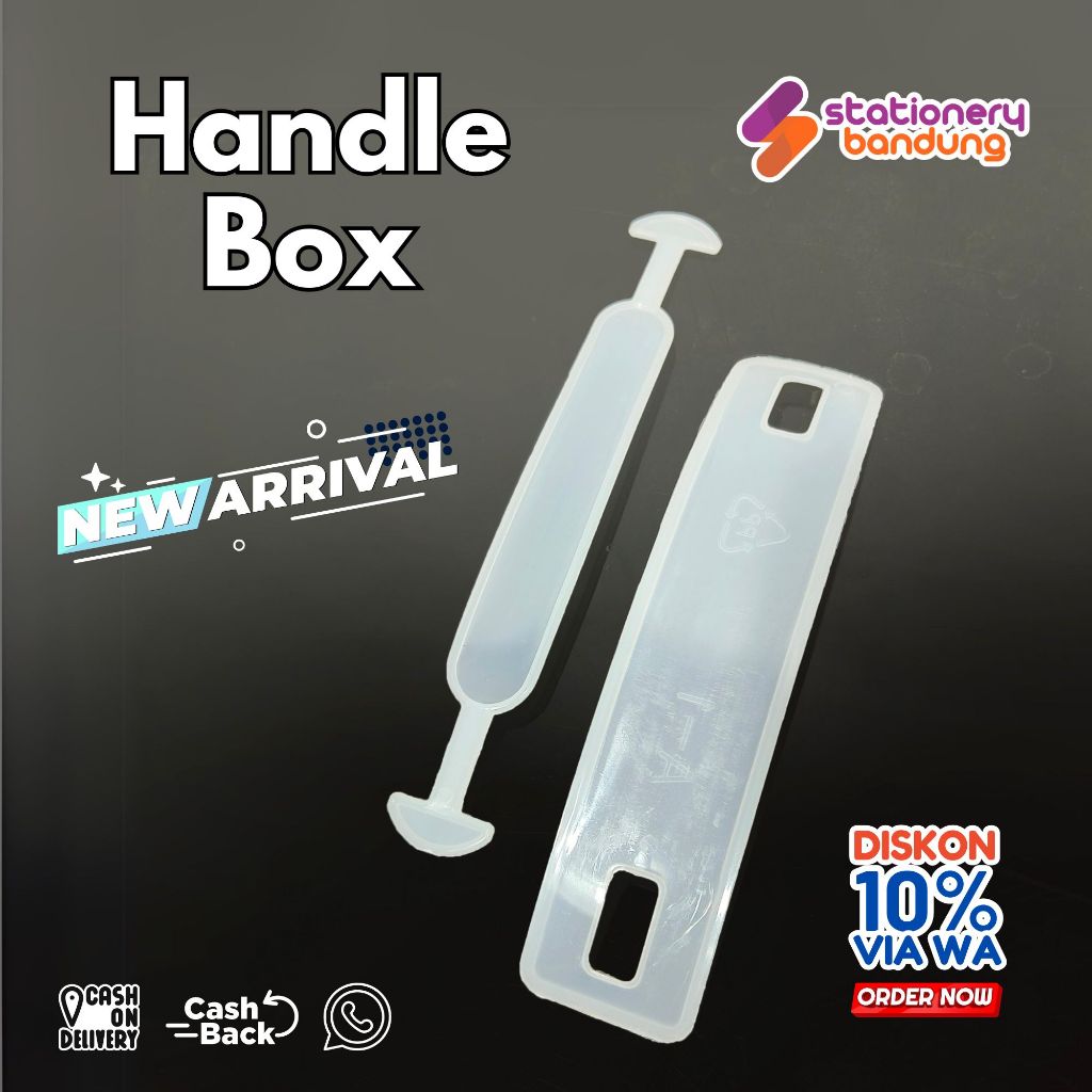 Small Handle Handle Clear Plastic Cardboard Retail Cardboard Box ...