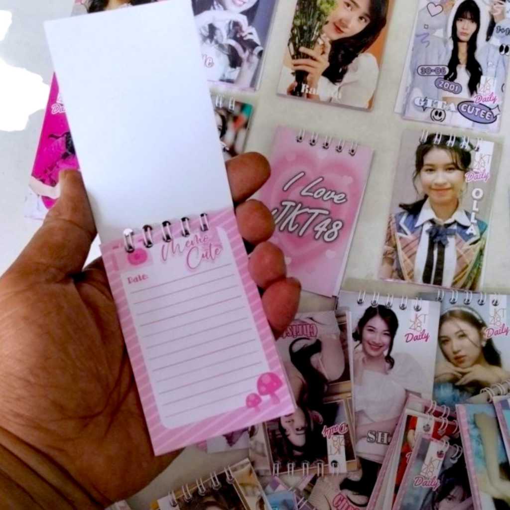 Toy NOTE Jkt48/MEMO TRANDING NOTE Jkt48/Jkt48 MEMO | Shopee Philippines