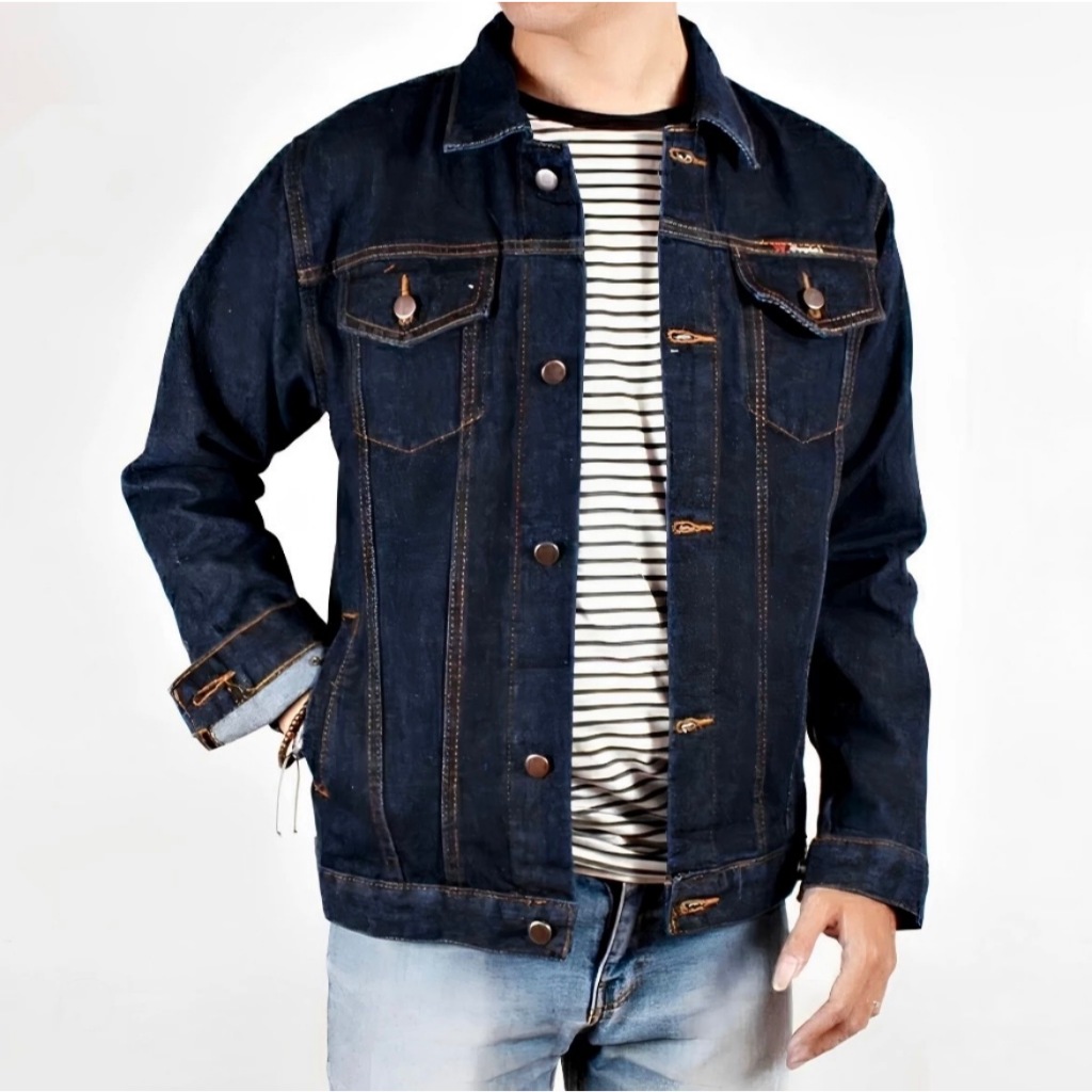 Men's Jean Jackets – Plain Jean Jackets – Button Denim Jackets – Jean ...