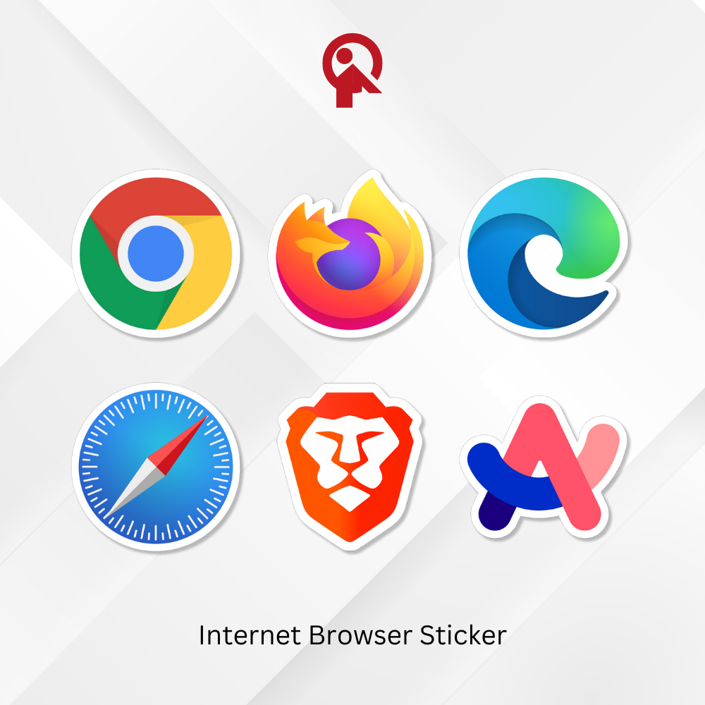 Cutting Sticker IT Programming Internet Browser Batch - Chrome Firefox ...