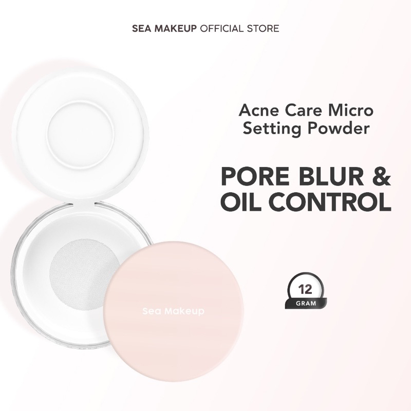 Sea Makeup Acne Care Micro Translucent Setting Powder Loose Powder ...