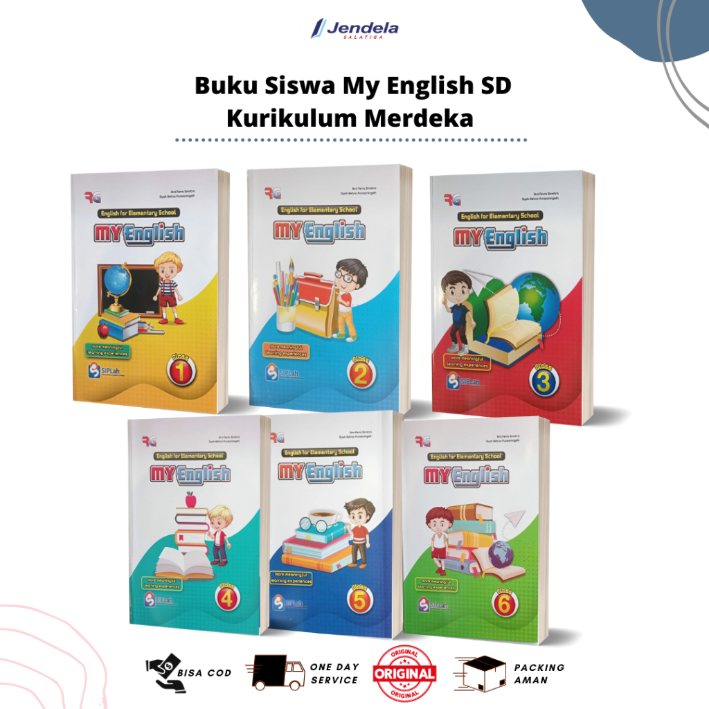 My English SD SIPLAH Independent Curriculum Book - Independent Curriculum Elementary School ...