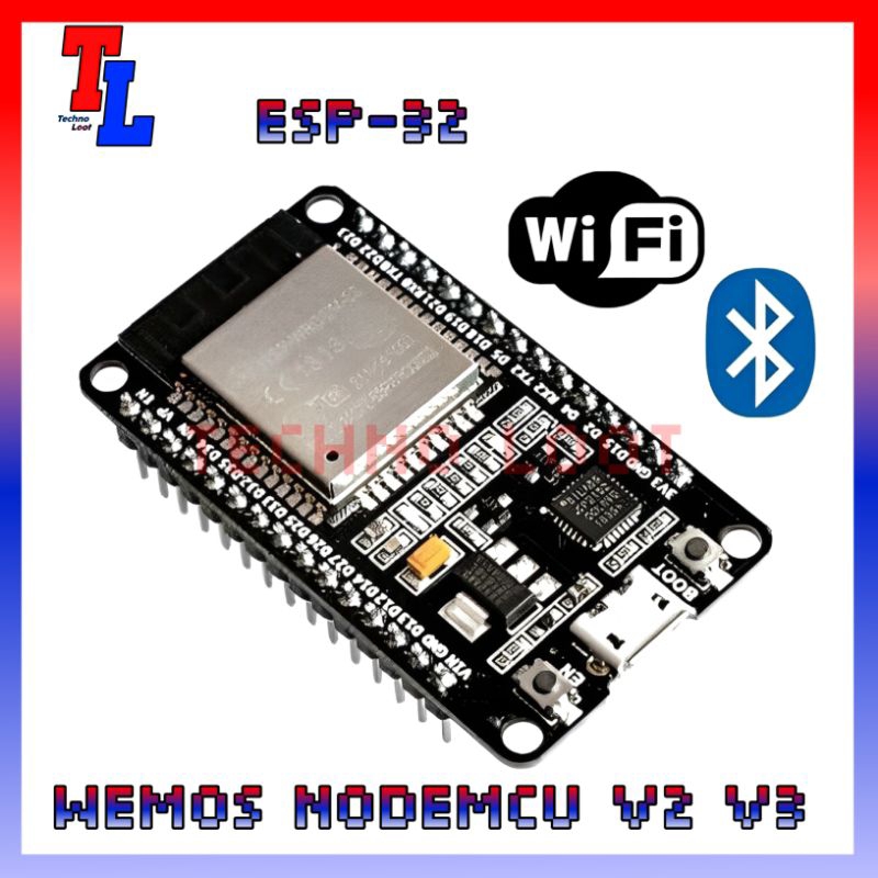Esp-32 Wifi Module IOT Board Upgrade Wemos Nodemcu V2 V3 | Shopee ...