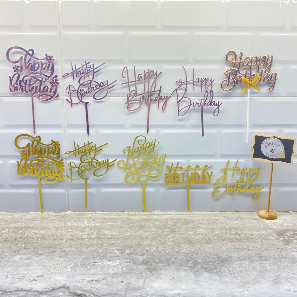 CAKE TOPPER / BIRTHDAY CAKE DECORATION / HAPPY BIRTHDAY TOPPER / CAKE ...
