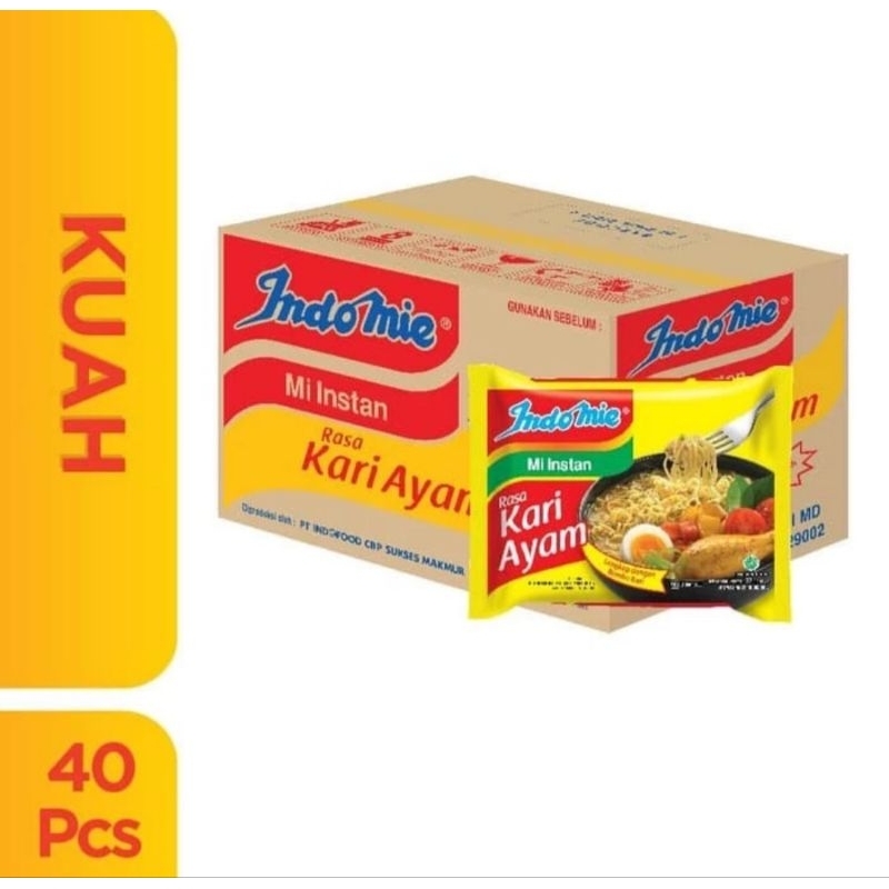 Indomie Chicken Curry 1 Box / Carton | Shopee Philippines