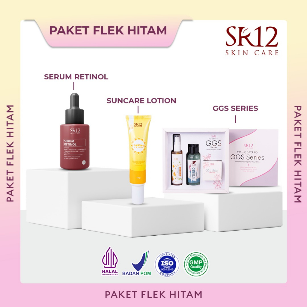 HITAM Sr12 Black Spots Package - Fades Black Spots - Brightens Skin ...