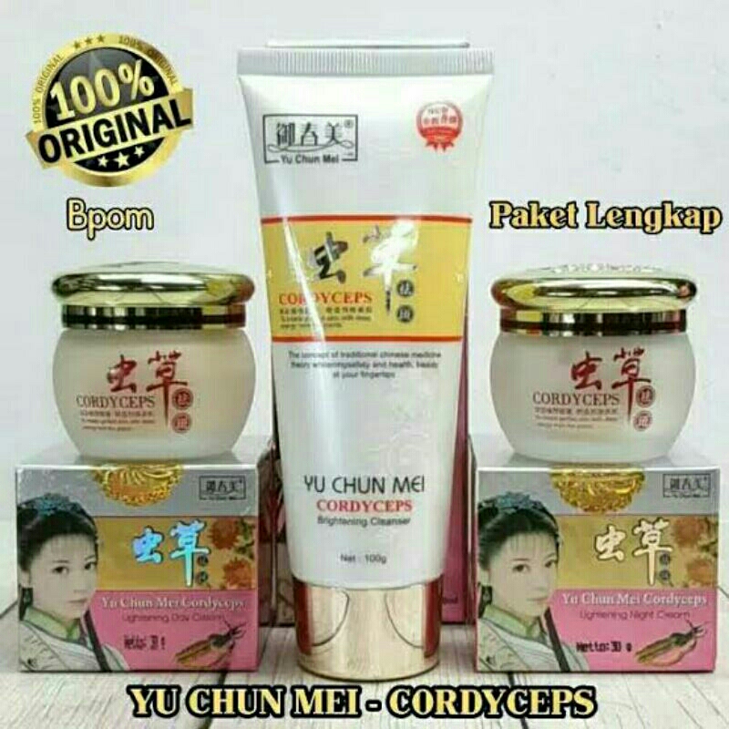 YU CHUN MEI / CORDYCEPS / YUCHUNMEI CREAM / DAY NIGHT CREAM / YU CHUN ...