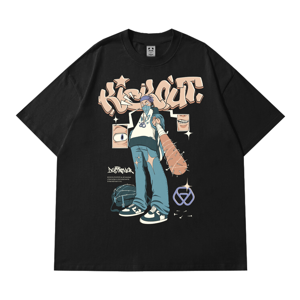 Kickout Apparel - Tshirt - Oversize T-shirt - Beast - Unisex | Shopee ...