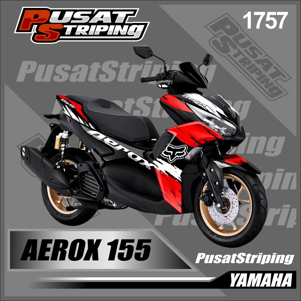 Aerox VVA Motorcycle Sticker Decal 155- Decal Custom Fullbody Aerox VVA ...