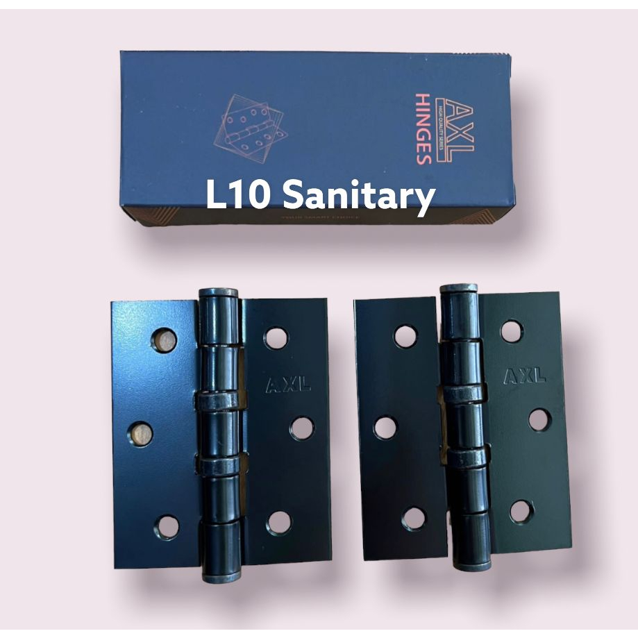 HITAM 3" THICK BLACK Hinges / 3 Inch BLACK Door Window Hinges | Shopee ...