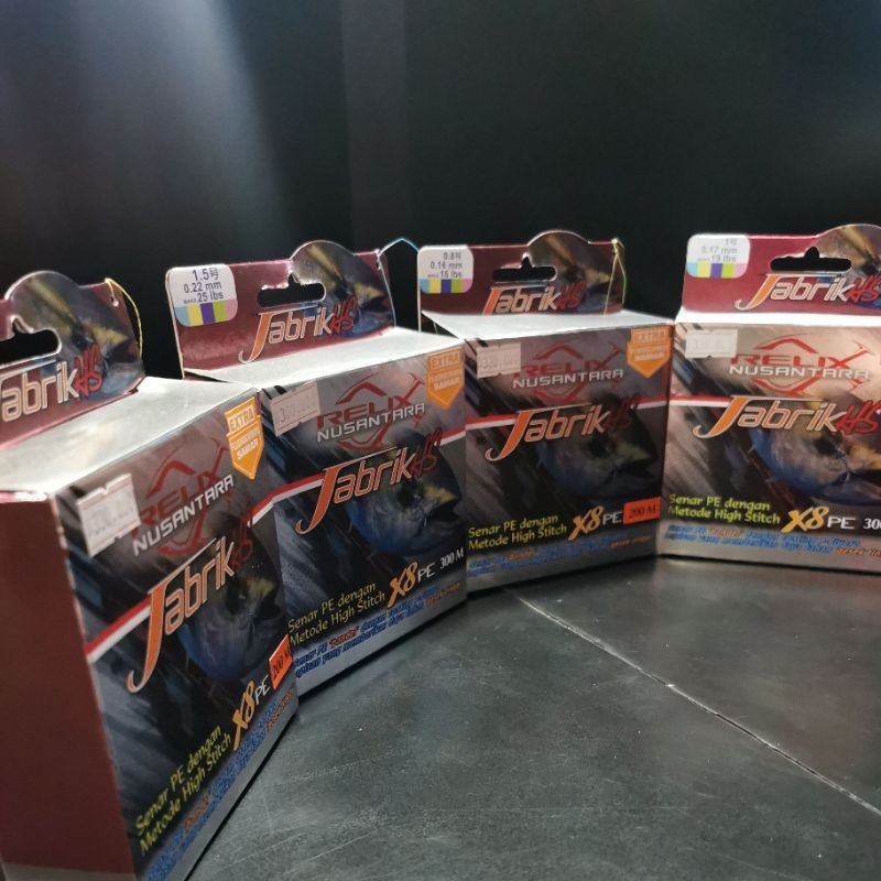 Relix Jabrik HS X8 PE strings (free leader) | Shopee Philippines