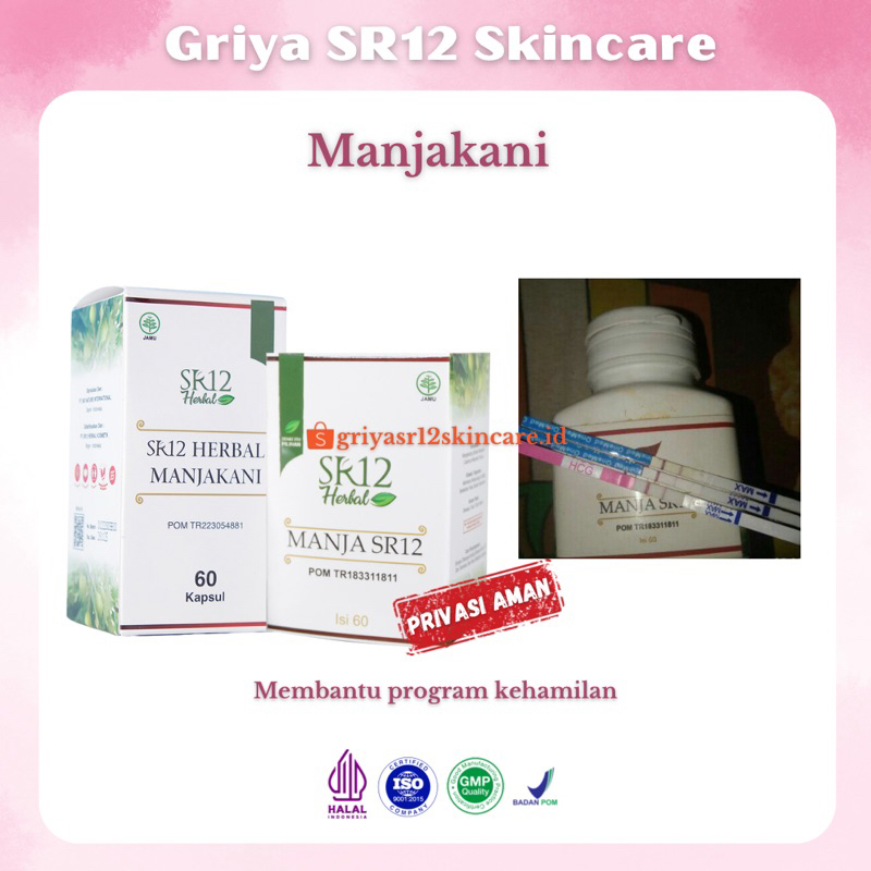 Manjakani SR12 For PROMIL/HALAL Pregnancy PROGRAM MUI BPOM | Shopee ...