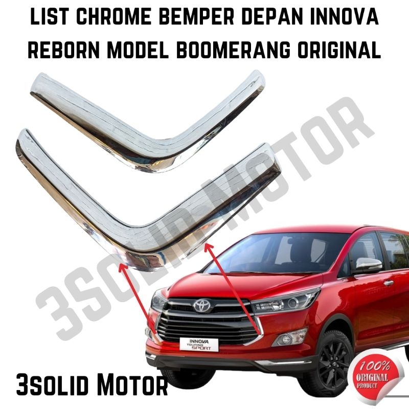 LIST of CHROME Front Bumpers for INNOVA REBORN ORIGINAL BOOMERANG ...