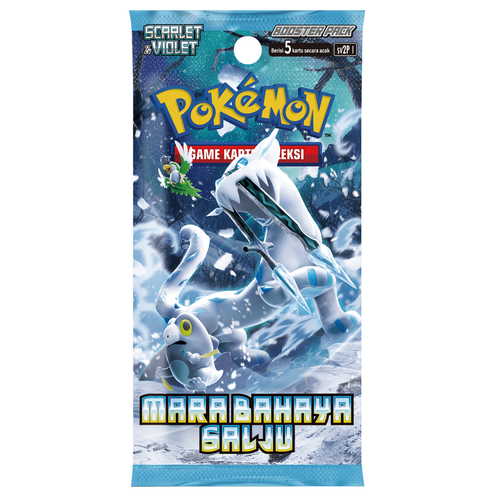 Pokemon SV2P TCG Booster Box Marabahaya Snow Scarlet & Violet Indonesia ...