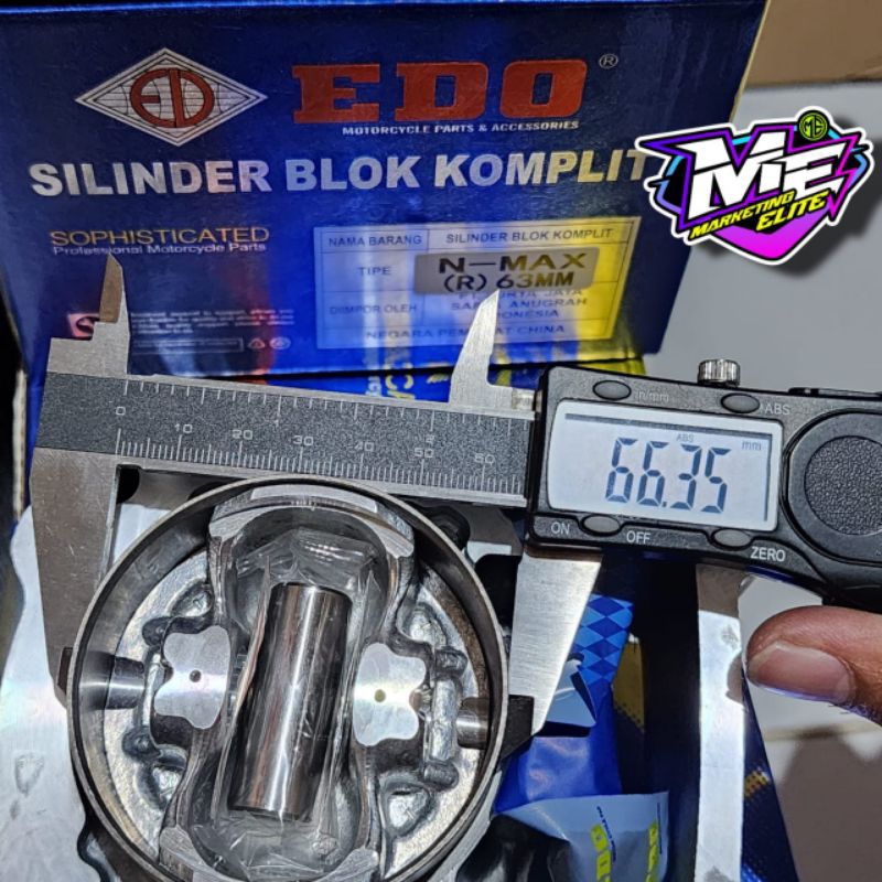 Nmax Block Set 62mm Piston bore up Block Nmax AEROX EDO Cylinder boring ...