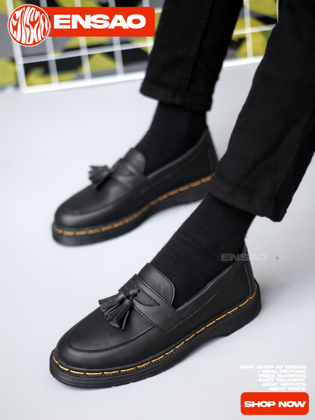 Docmart Loafers Black Loafers Shoes for Men's Formal Work | Shopee ...