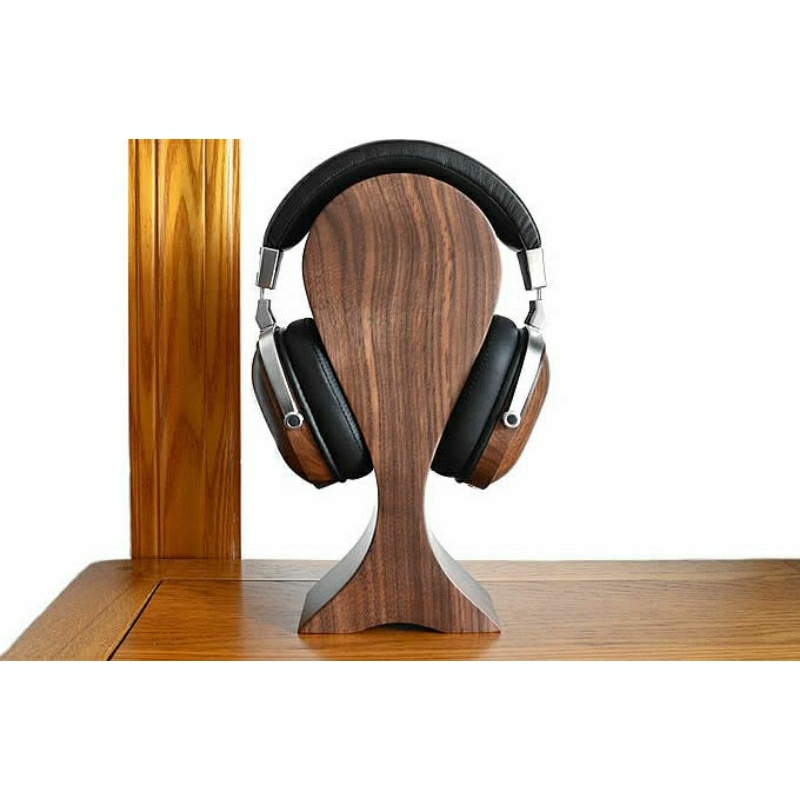 Aesthetic Headphone Stand | Wooden Headphone, Headphone Rest, Headphone ...