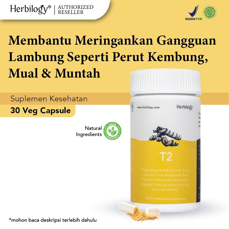 Herbilogy T2 ( Turmeric/ Turmeric and Java Turmeric/ Temulawak ...