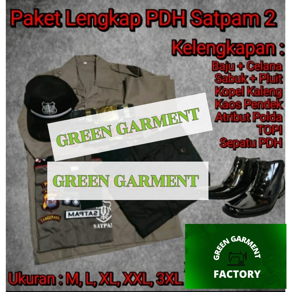 Complete Package of 2021 Latest Brown PDH Security Guard Uniforms ...