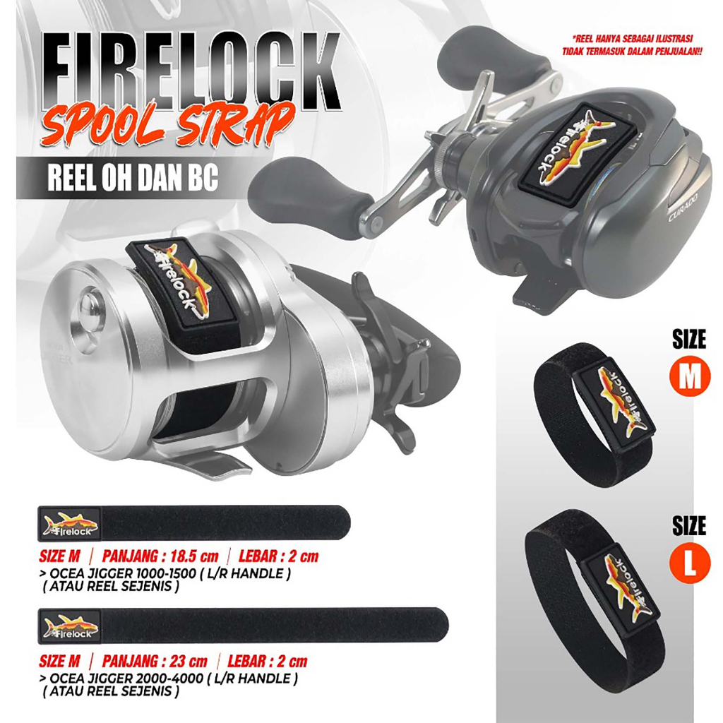 Bc Reel Spool Fishing Rope Fastener | Spool Strap Reel OH Over Head ...