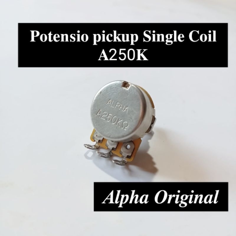 Potentio A250K Alpha original A250K Alpha potentiometer | Shopee ...