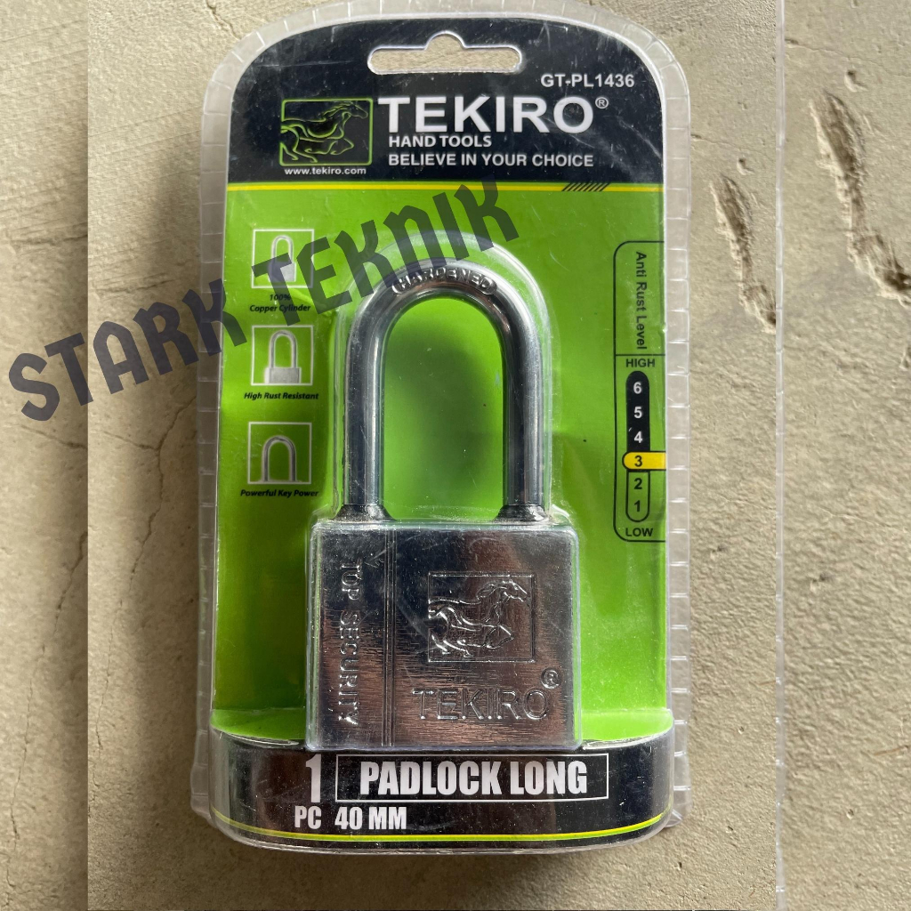 40mm LONG NECK TEKIRO PADLOCK (LONG PADLOCK) | Shopee Philippines