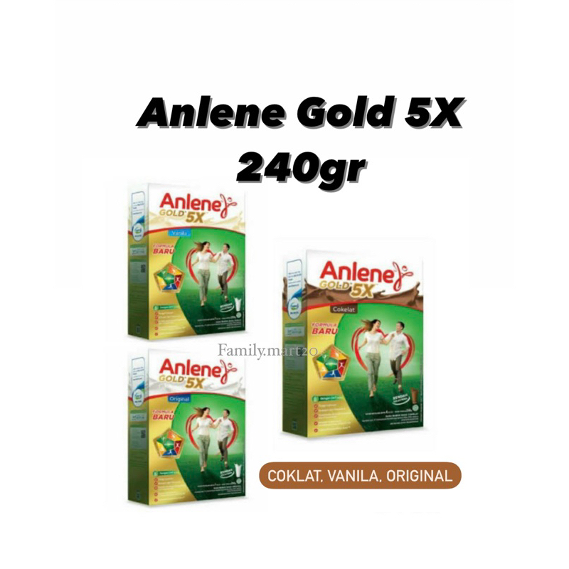 Anlene Gold 5X 240gr Hi Calcium | Shopee Philippines