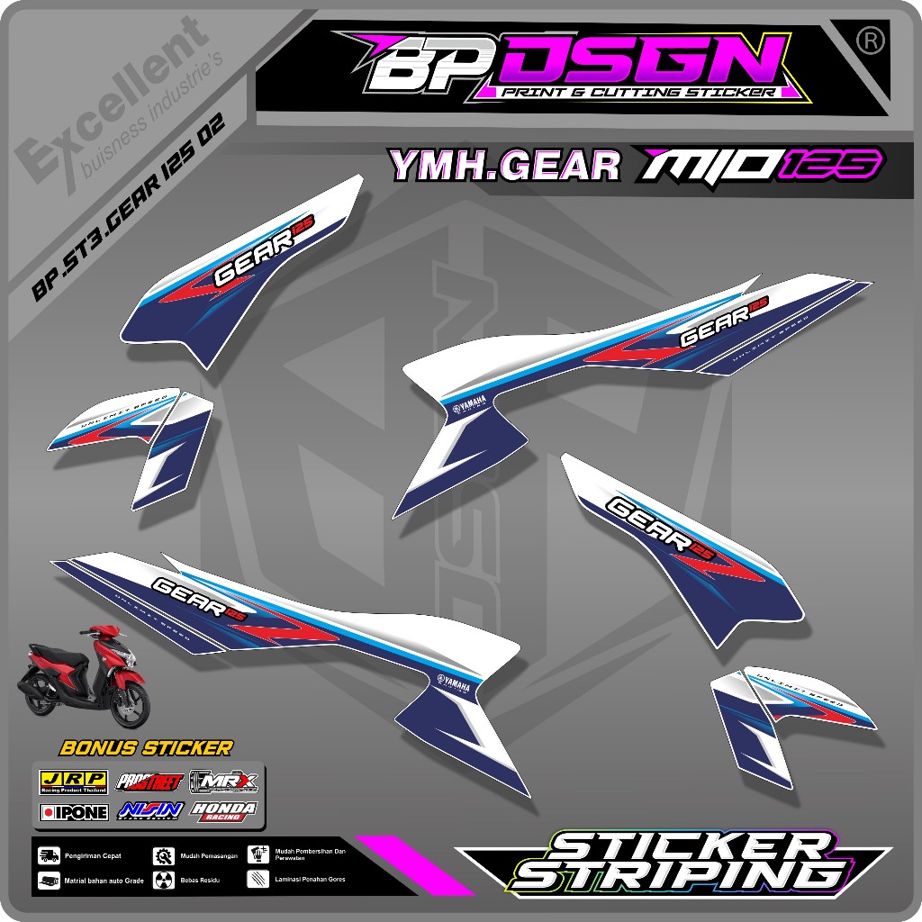 Striping YAMAHA MIO GEAR 125 - The Newest YAMAHA MIO GEAR 125 RACING ...