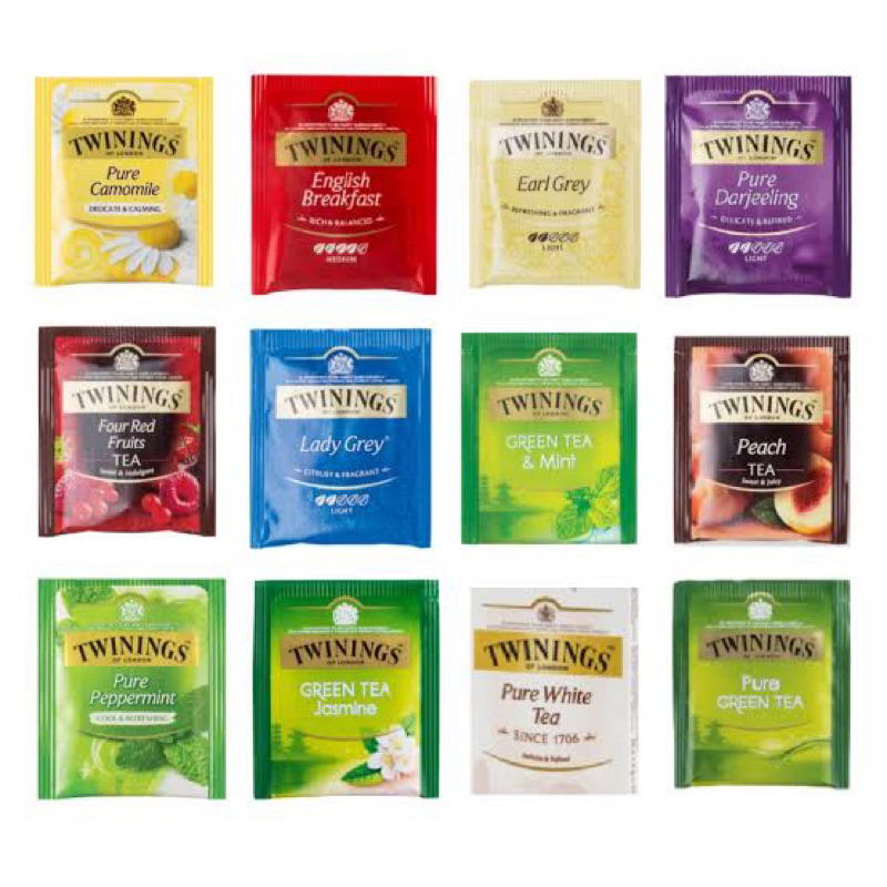 TWININGS TEA OF LONDON SACHET ALL VARIAN | Shopee Philippines