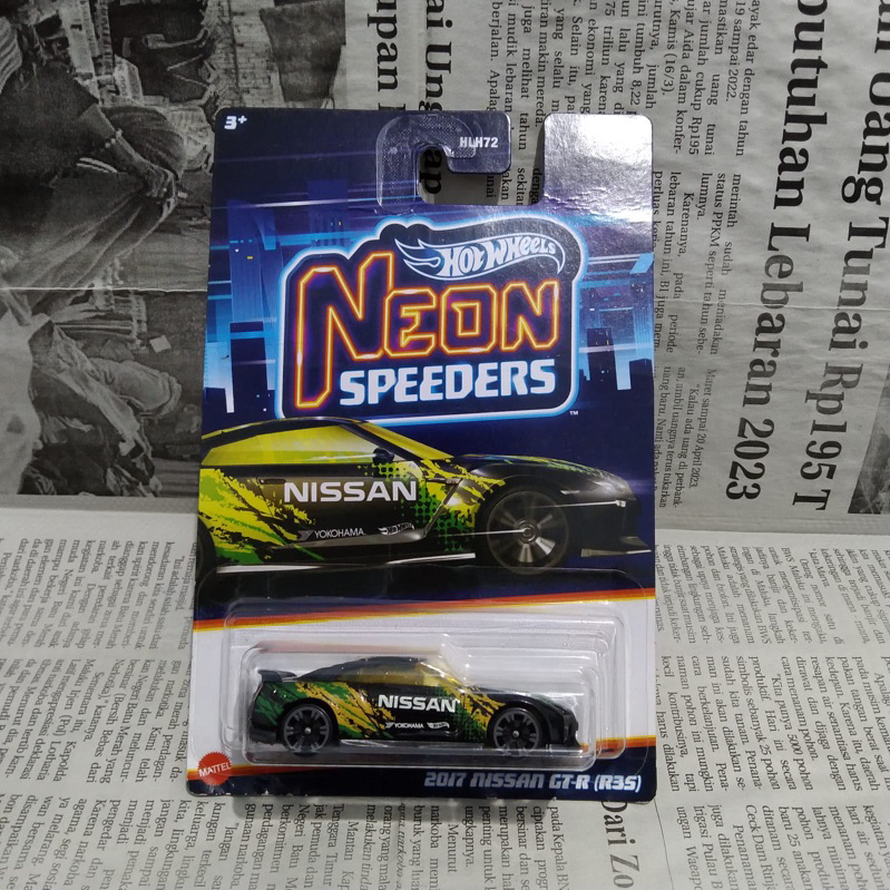 Hot Wheels 2017 NISSAN GT-R (R35) NEON SPEEDERS | Shopee Philippines