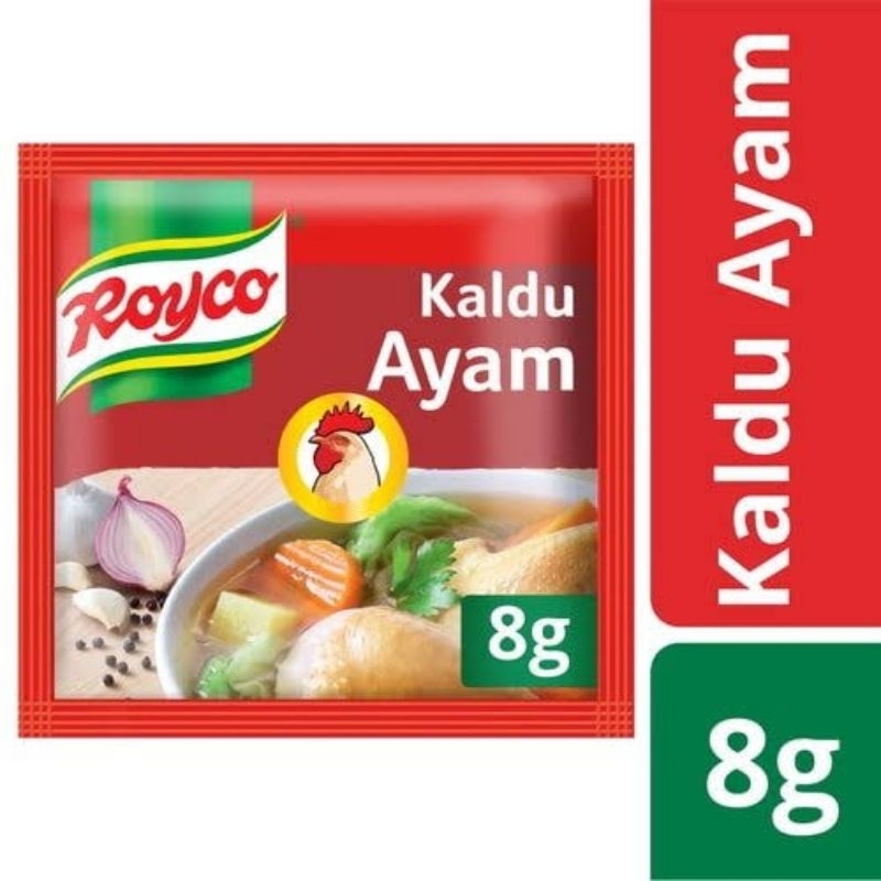 Royco Chicken & Beef Flavoring Broth Seasoning 8 Grams | Shopee Philippines