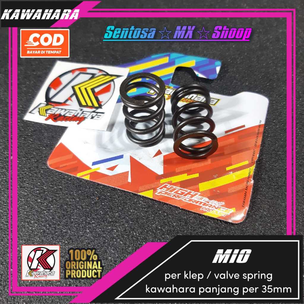 [ Mio ] PER VALVE / SPRING VALVE KAWAHARA RACING LENGTH PER 35MM FREE ...