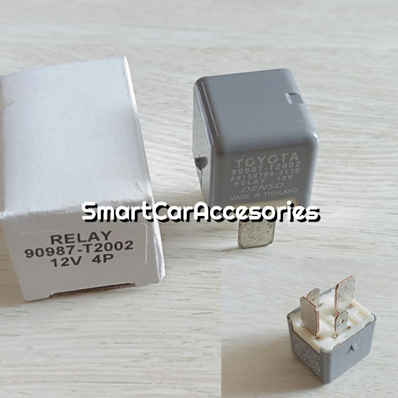 Rilai Toyota Relay 12Volt 4ft 4pin Avanza Innova Inova Fortuner Vios ...