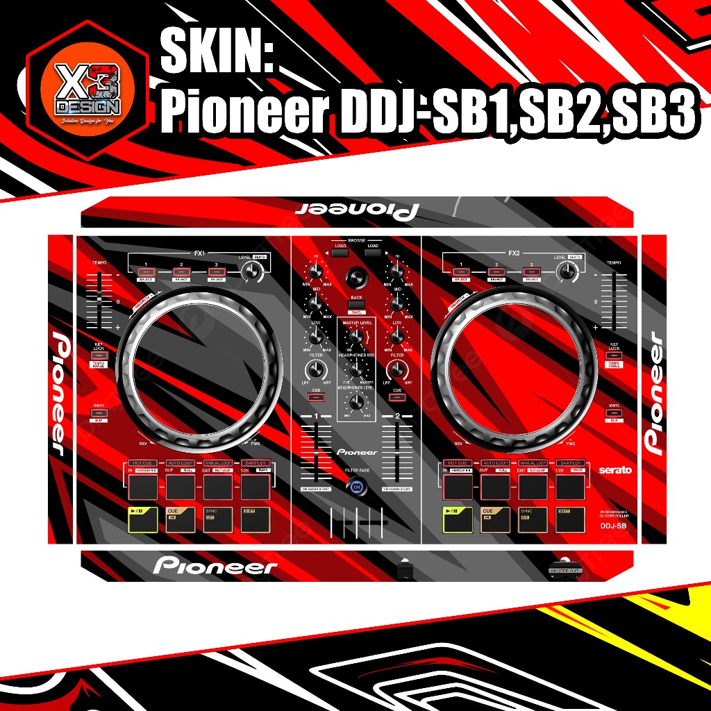 Skinz PIONEER DDJ-SB1, SB2, SB3 ALL Color & CUSTOM Variants | Shopee Philippines