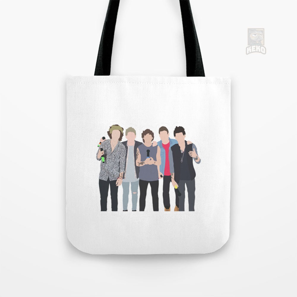One direction Canvas Tote Bag at San siro stadium | Shopee Philippines