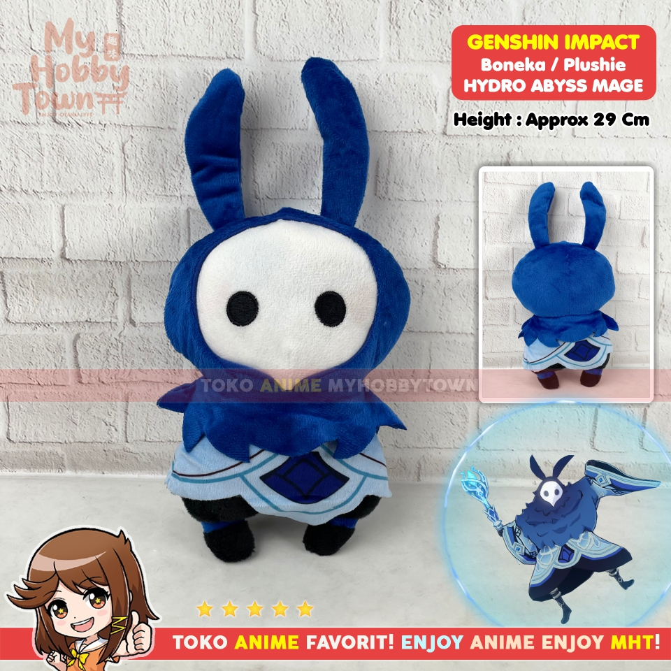 Genshin Impact Hydro Abyss Mage Anime Game Doll | Shopee Philippines